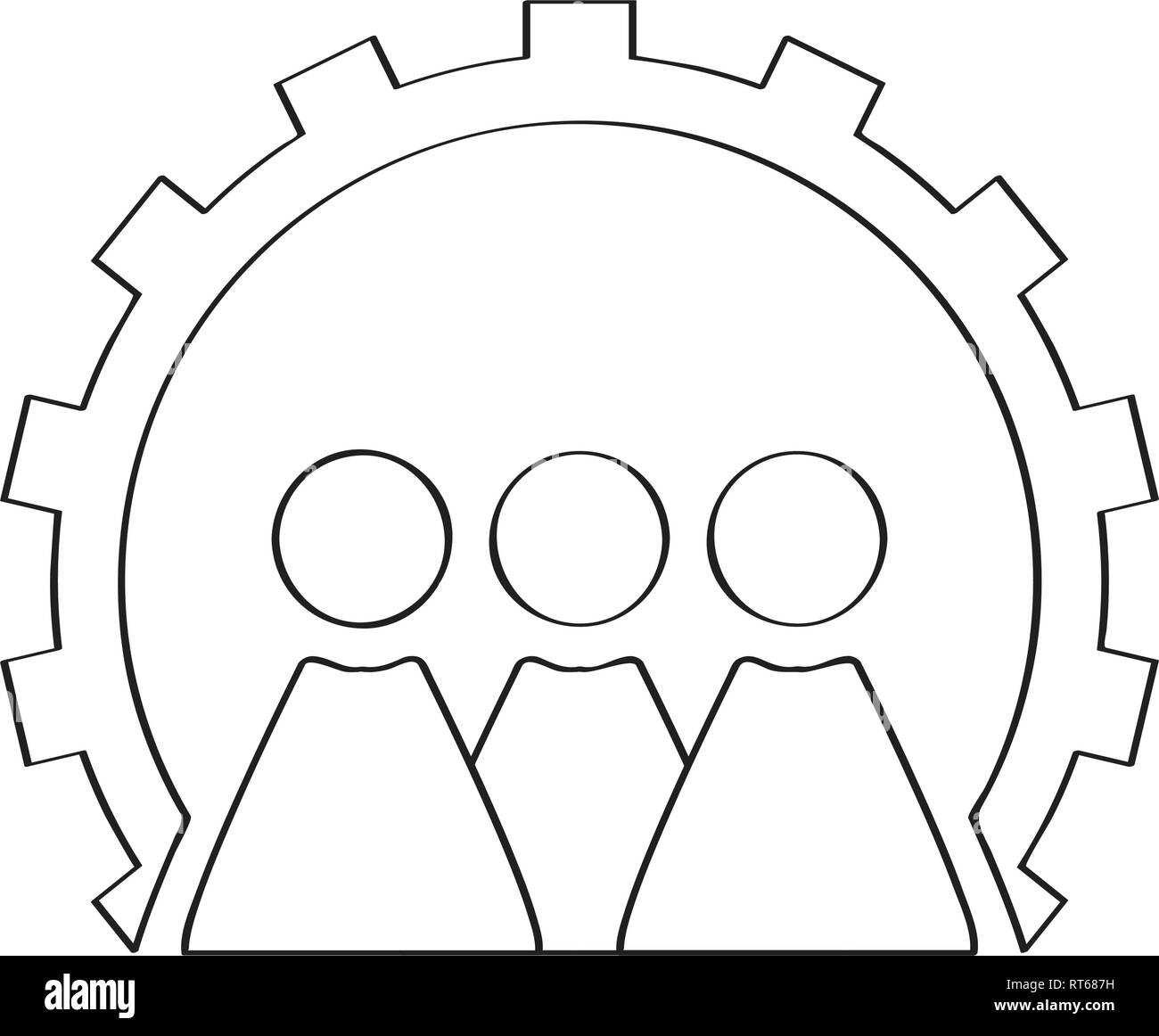 Business teamwork trust in Black and White Stock Photos & Images - Alamy