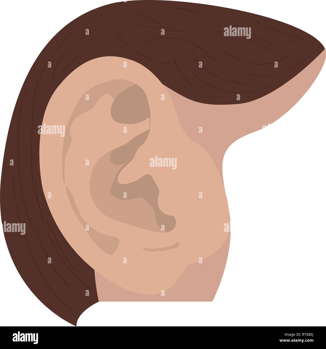 Isolated human ear Stock Vector Image & Art - Alamy