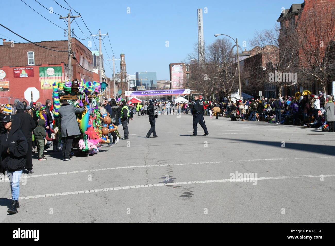 On the Beat hitting the streets Stock Photo - Alamy