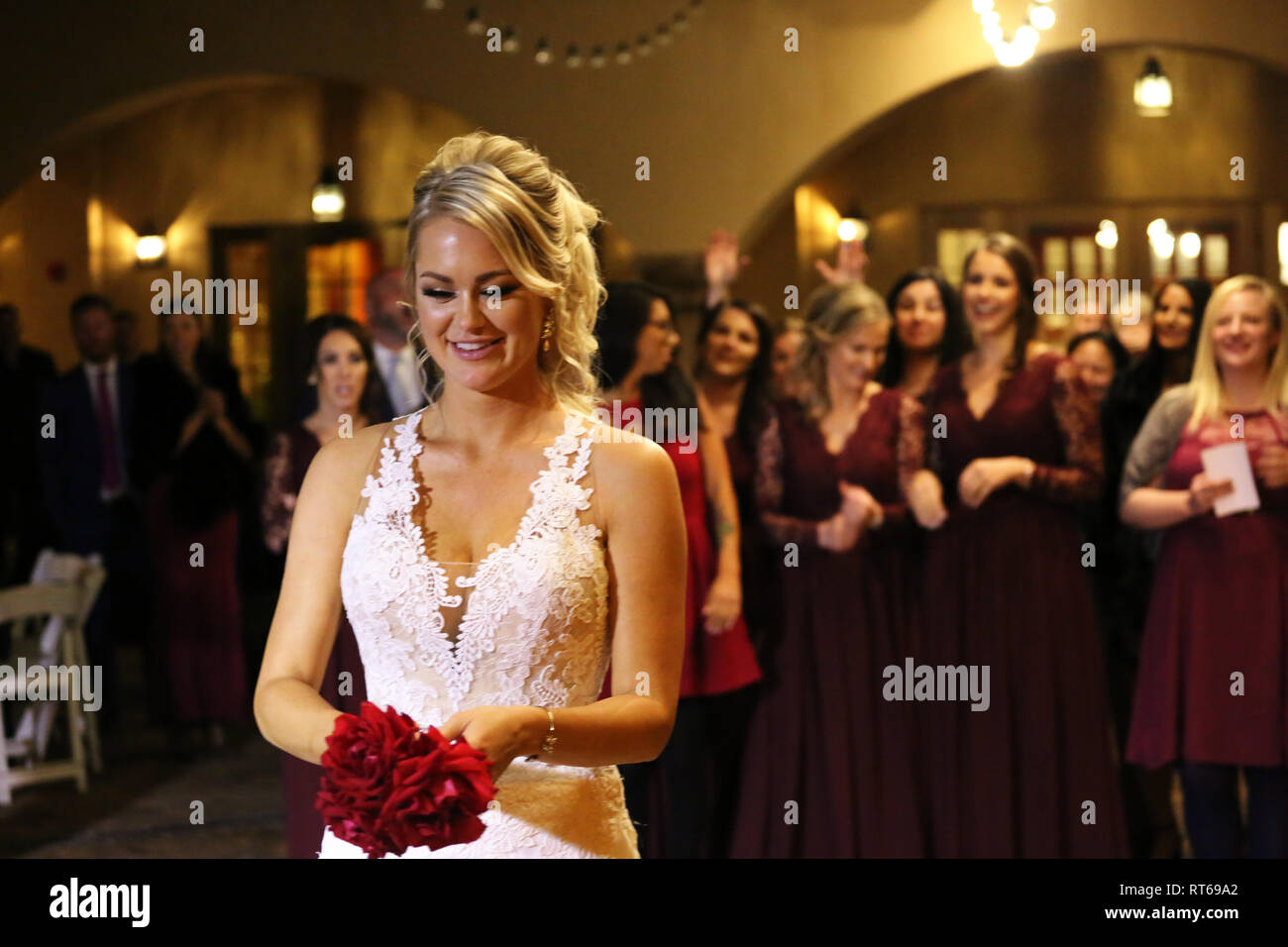 Veil toss hi-res stock photography and images - Alamy
