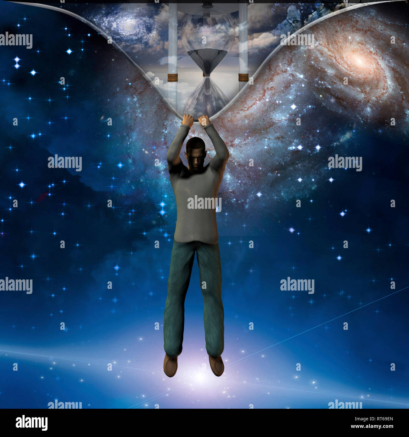 The fabric of time revealed Stock Photo - Alamy
