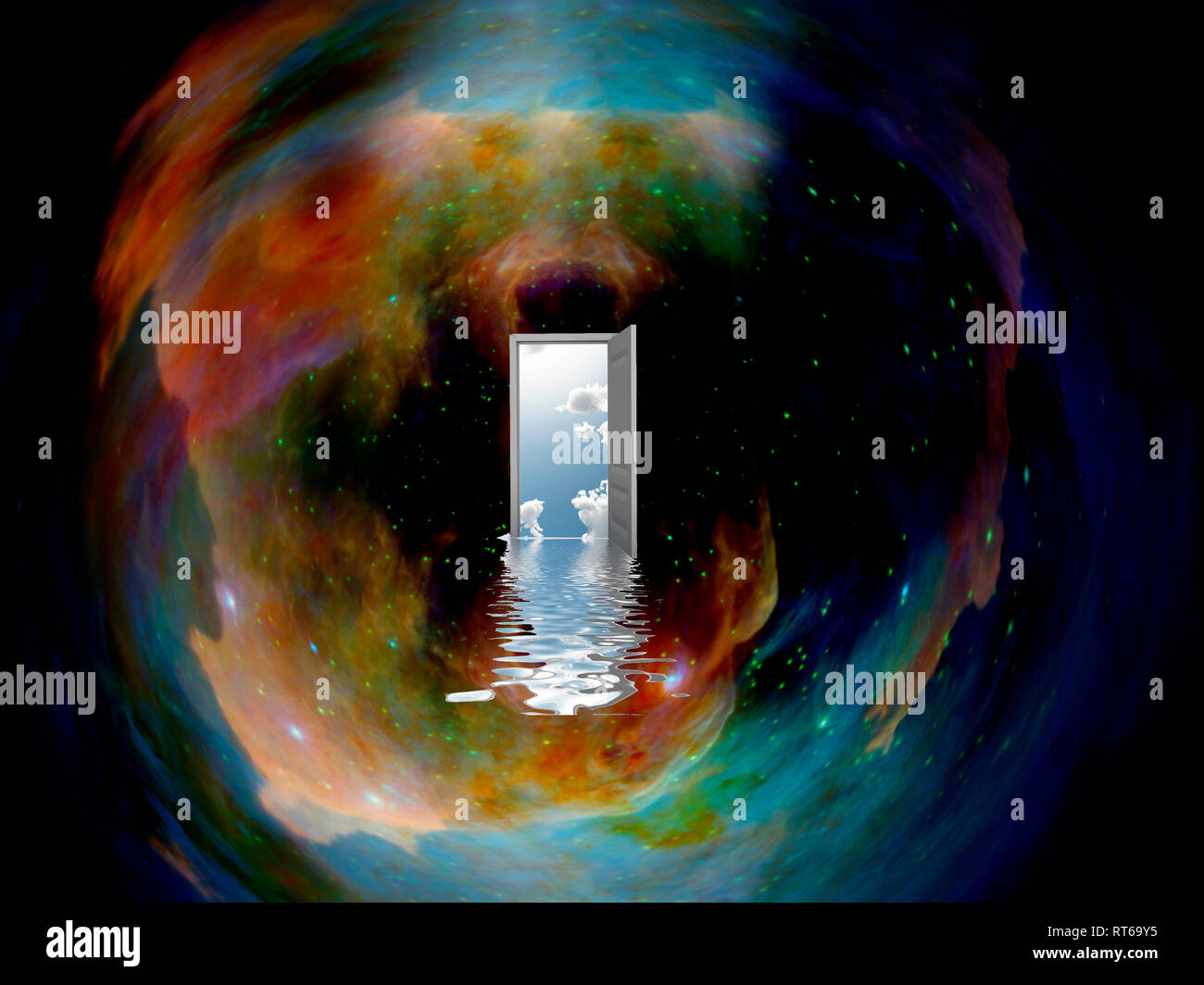 Gate to another world hi-res stock photography and images - Alamy