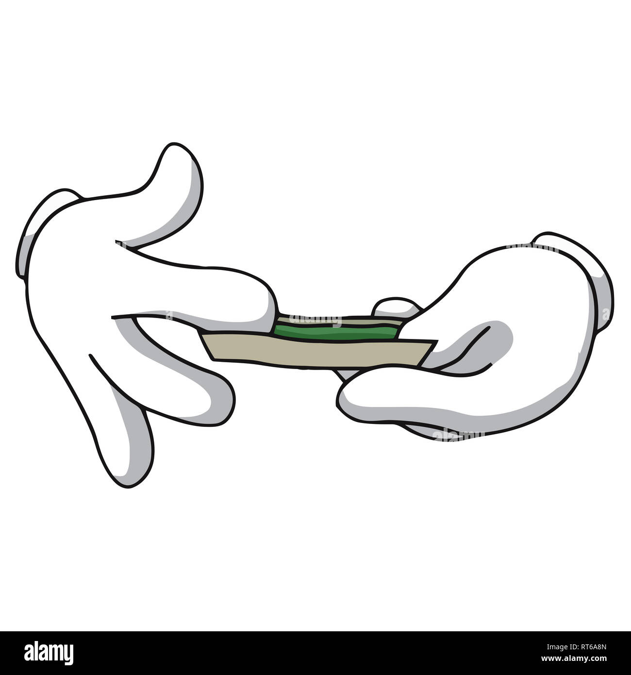 Mickey Mouse Gloves Weed