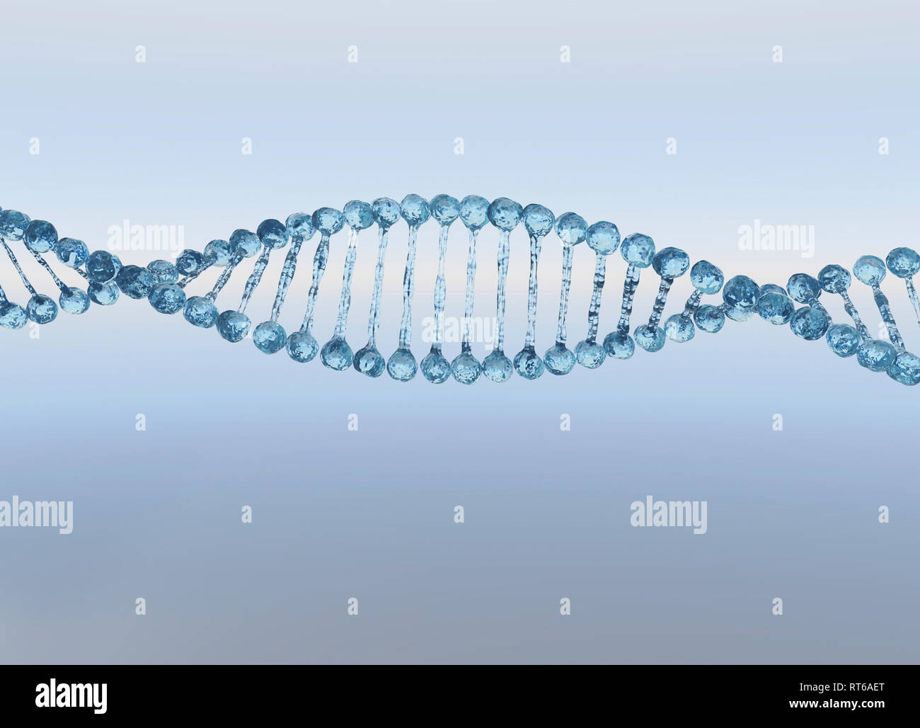 Digital image of DNA helix Stock Photo - Alamy