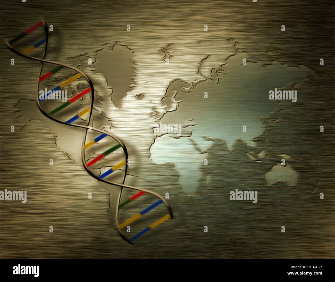 Dna And Earth High Resolution Stock Photography and Images - Alamy