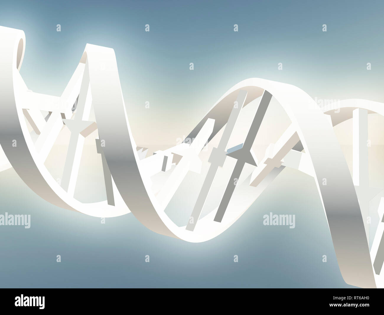 Dna strand 3d hi-res stock photography and images - Alamy