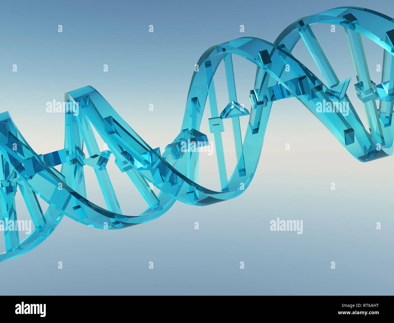 Dna strand 3d hi-res stock photography and images - Alamy