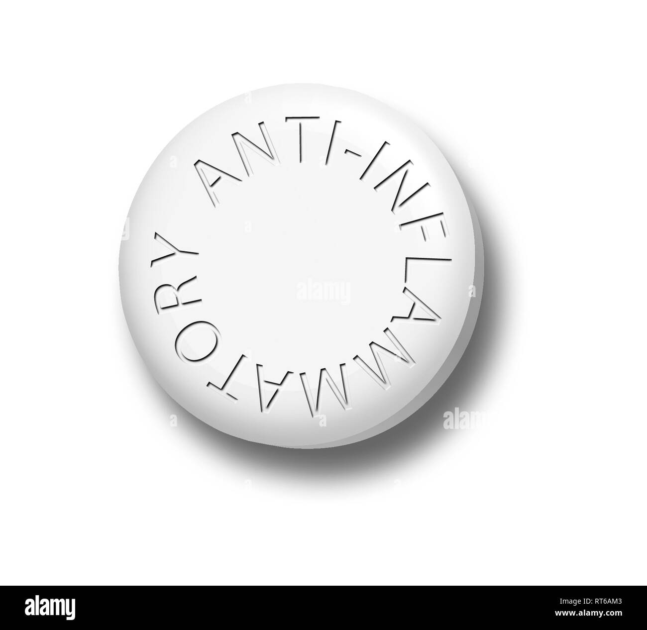 Anti inflammatory treatment Black and White Stock Photos & Images - Alamy