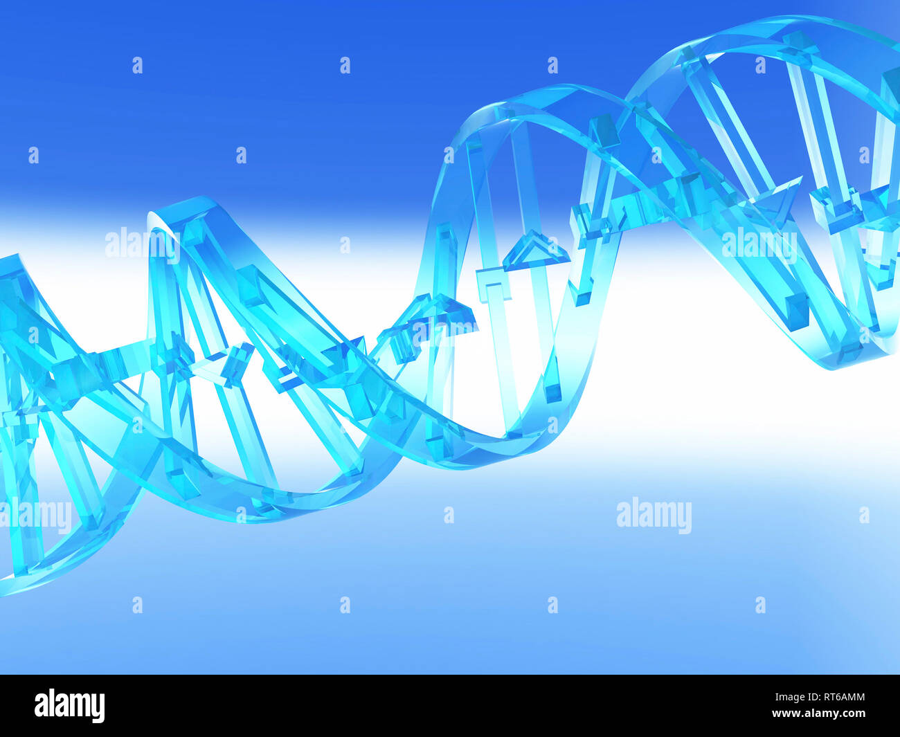 Dna strand 3d hi-res stock photography and images - Alamy