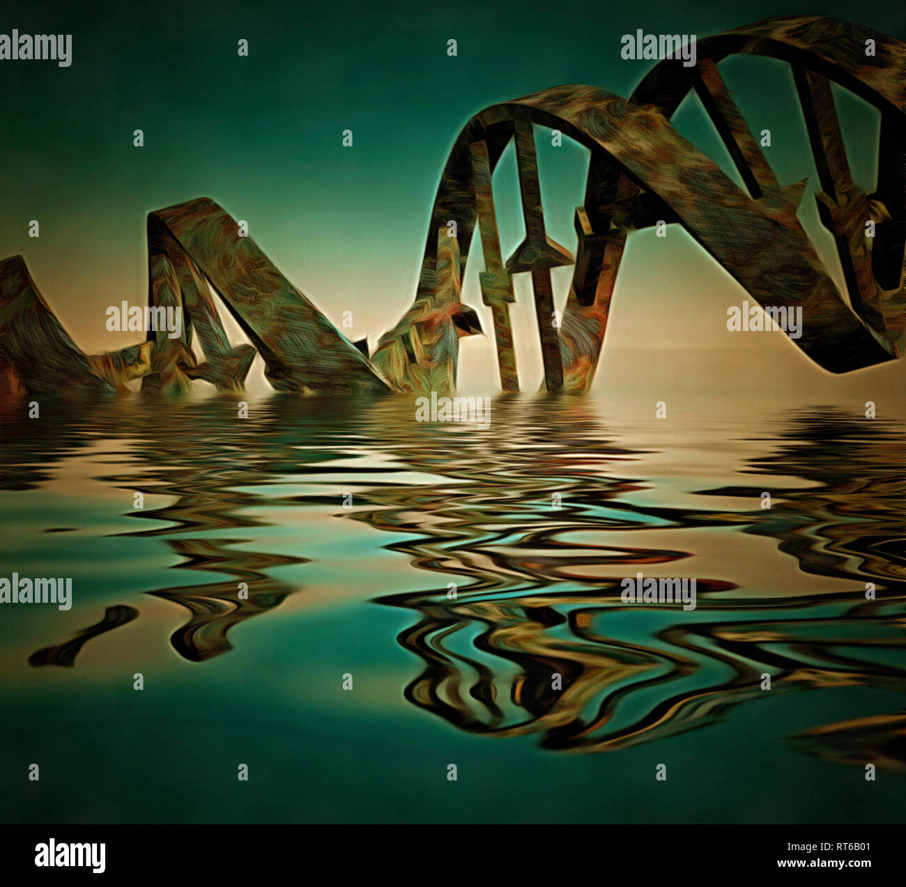 Rust molecule hi-res stock photography and images - Alamy