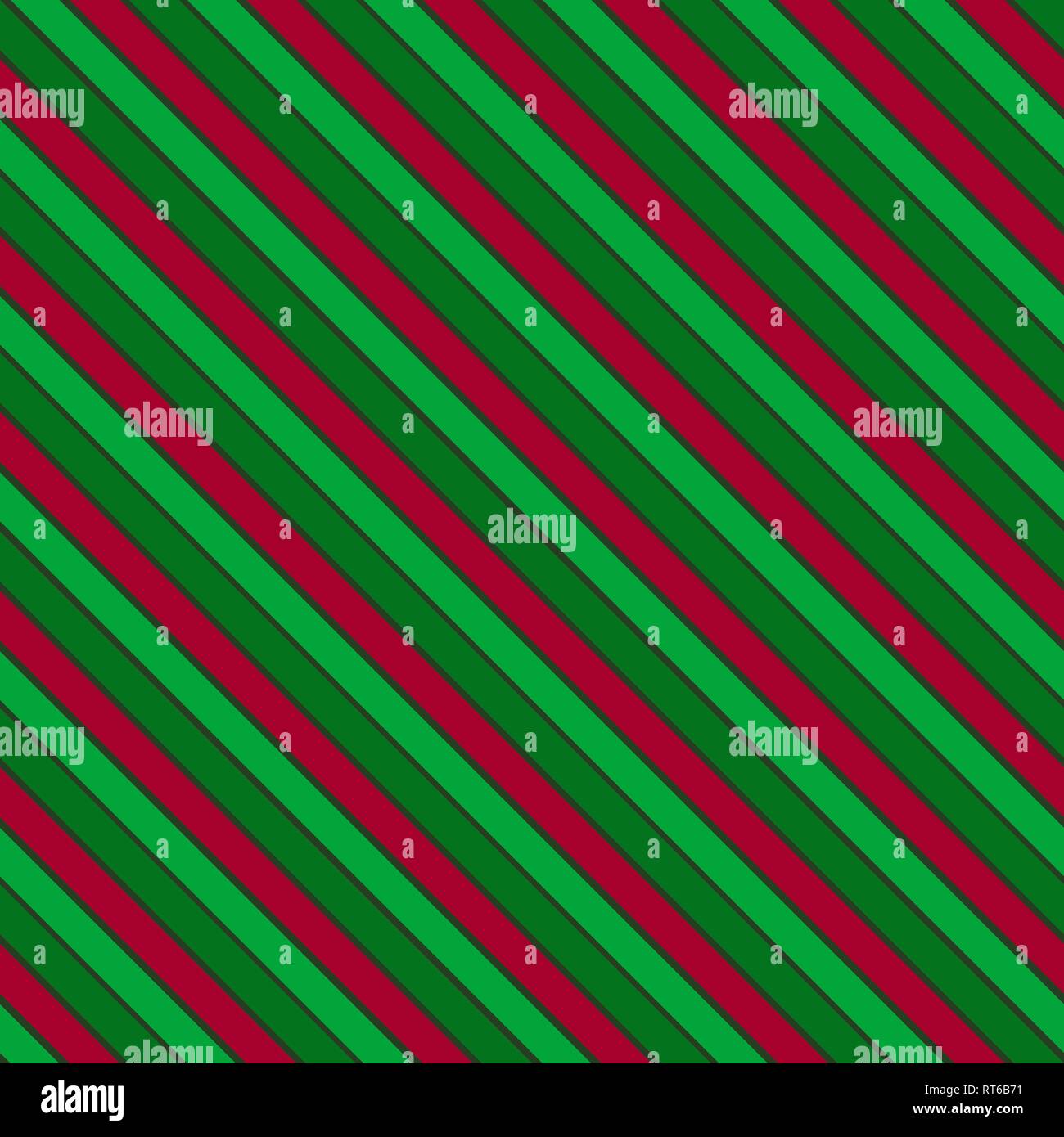 Vector seamless texture in Christmas colors with slating lines . EPS 10 ...