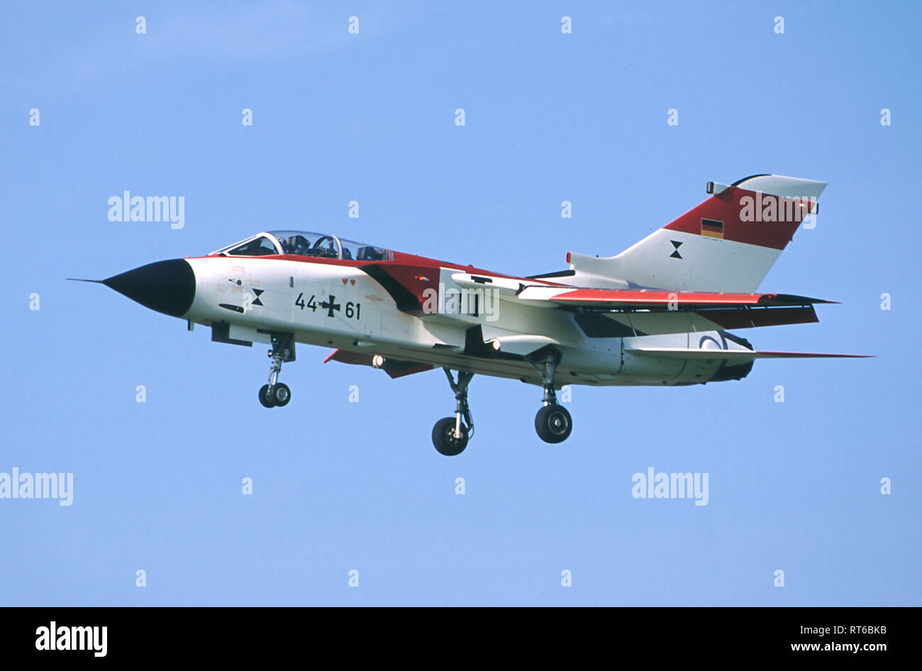 Tornado aircraft of the German Air Force in prototype colors Stock ...