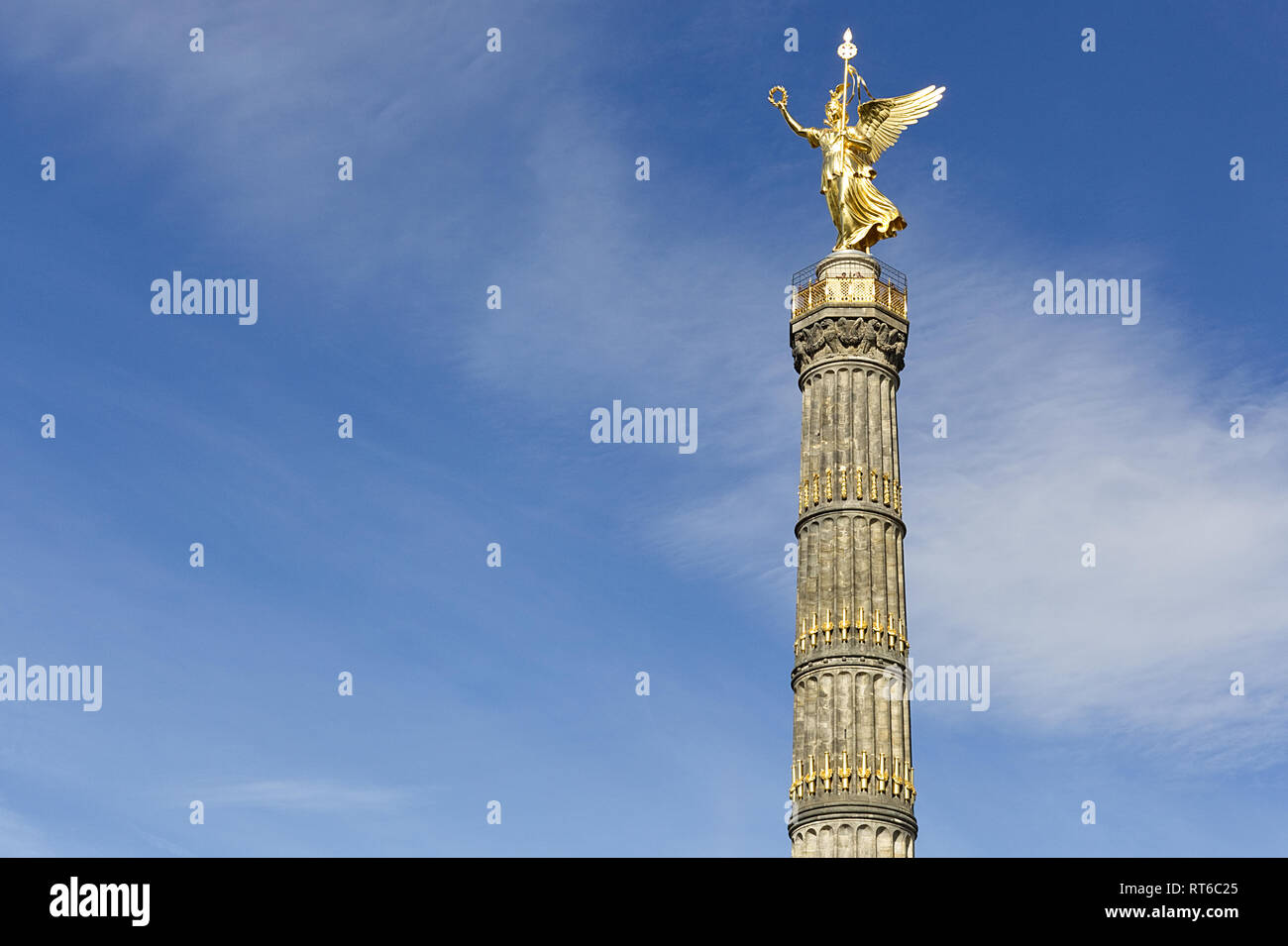 Berlin Victory Column Stock Photo - Alamy