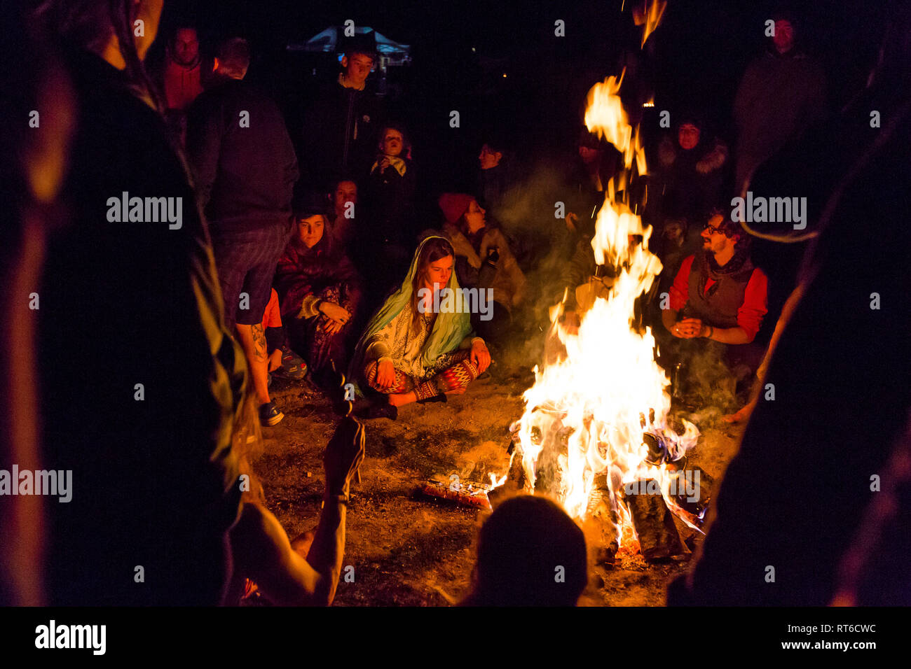 Pagan lady hi-res stock photography and images - Alamy