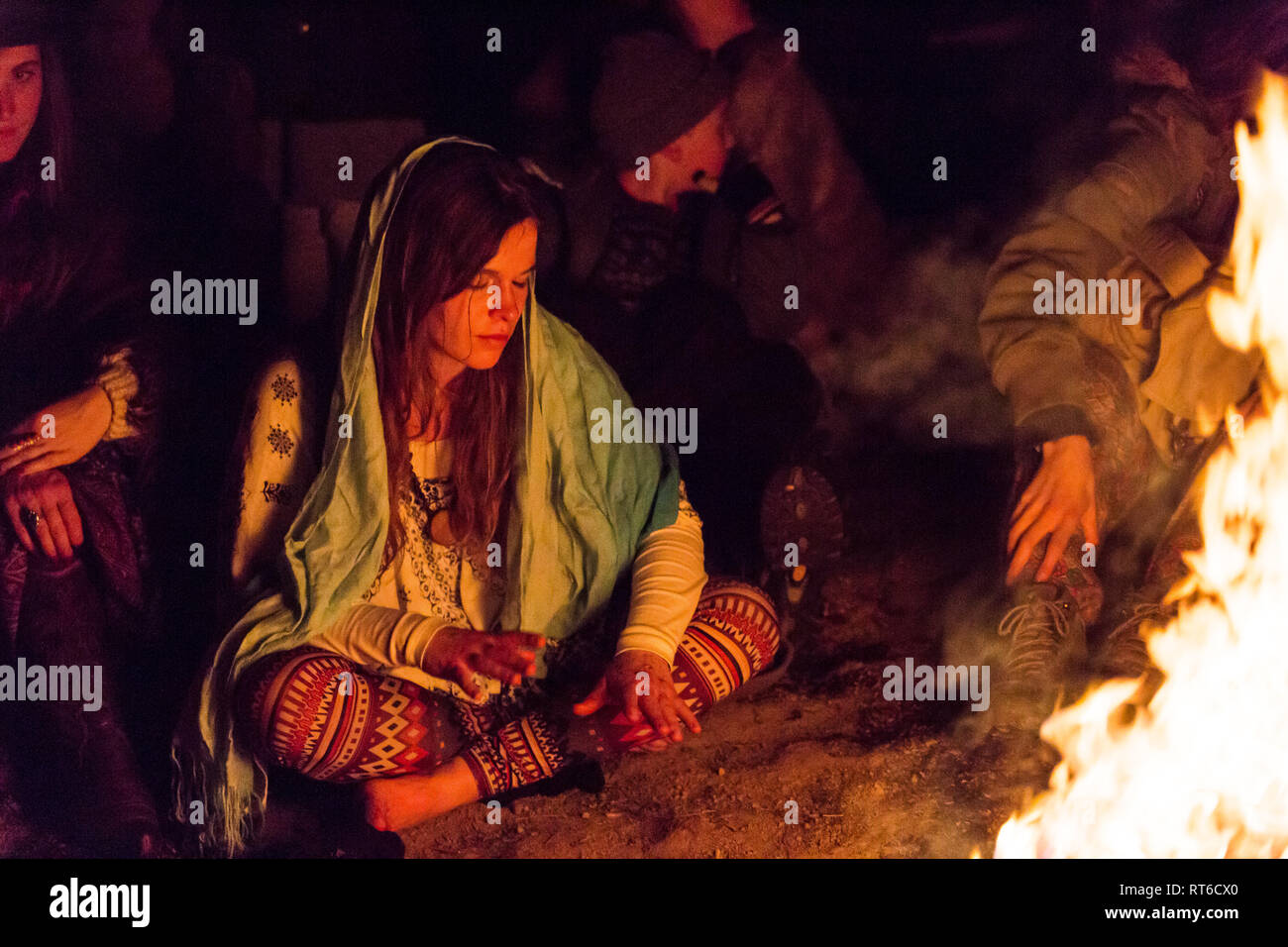 Pagan lady hi-res stock photography and images - Alamy