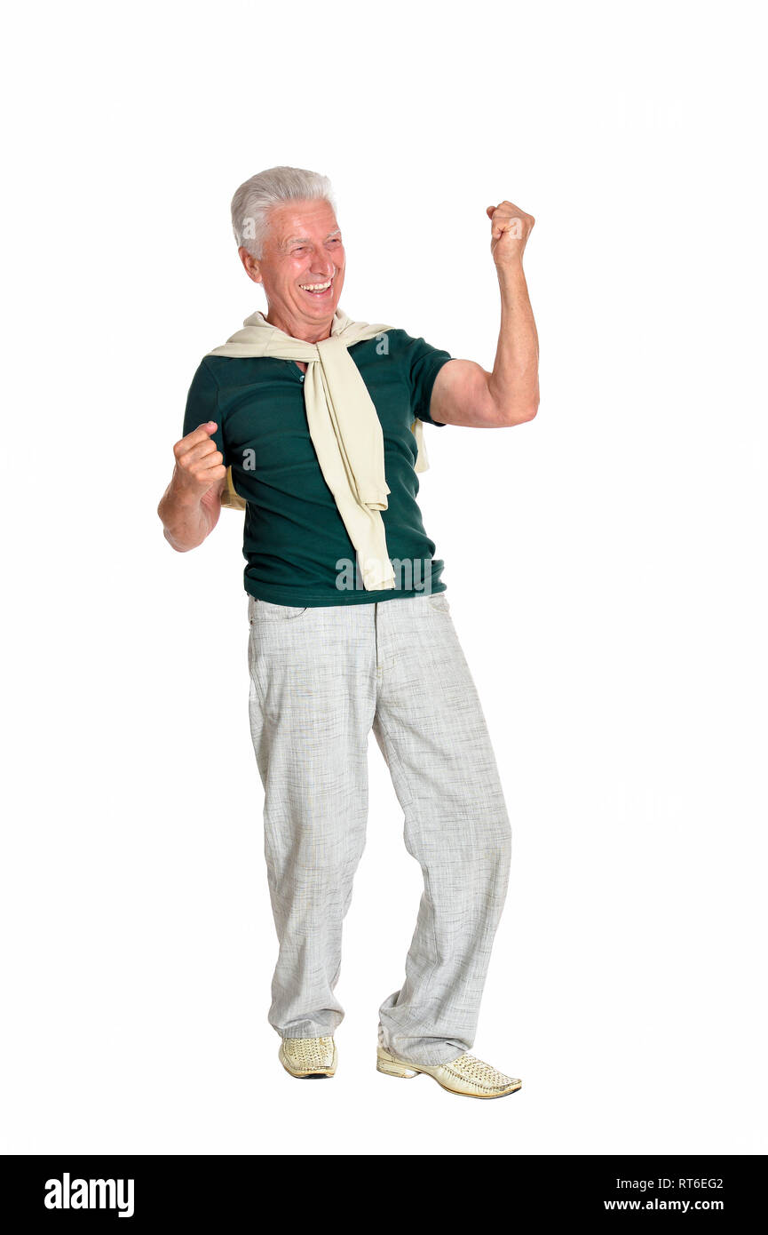 Old man green eyes Cut Out Stock Images & Pictures - Alamy
