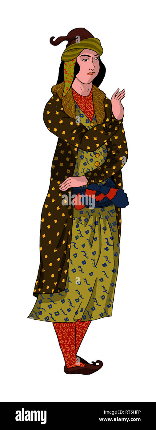 Turkish traditional miniature art Stock Photo - Alamy