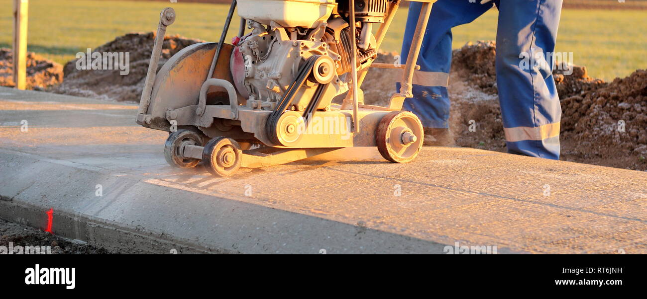 Concrete cutter hi-res stock photography and images - Alamy