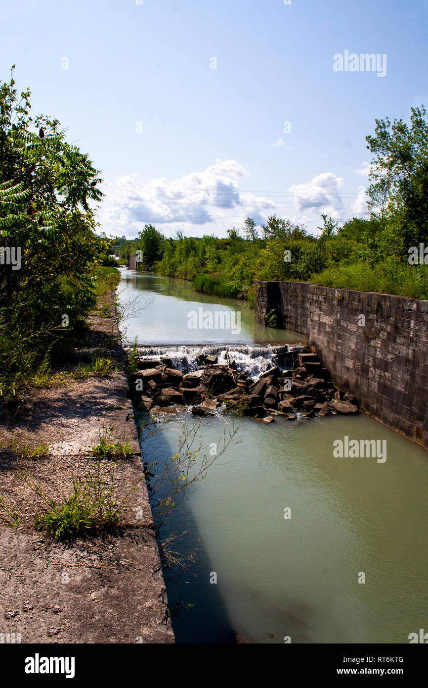 Small canal in southern Ontario, Canada Stock Photo - Alamy