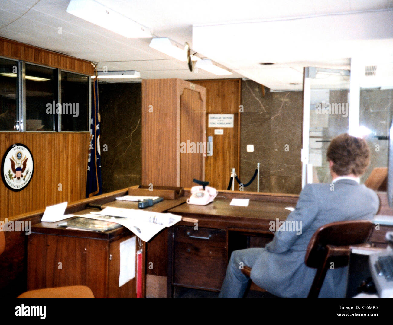 Warsaw - Chancery Office Building - 1990 Stock Photo - Alamy