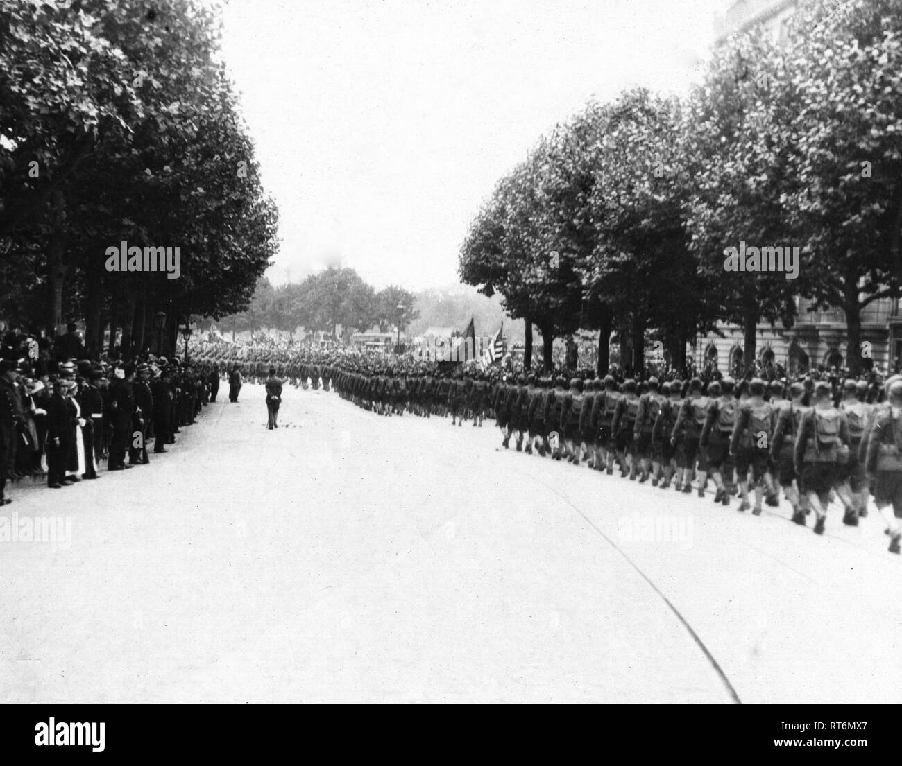 Ceremonies - American Independence Day, 1918 - France - Independence ...