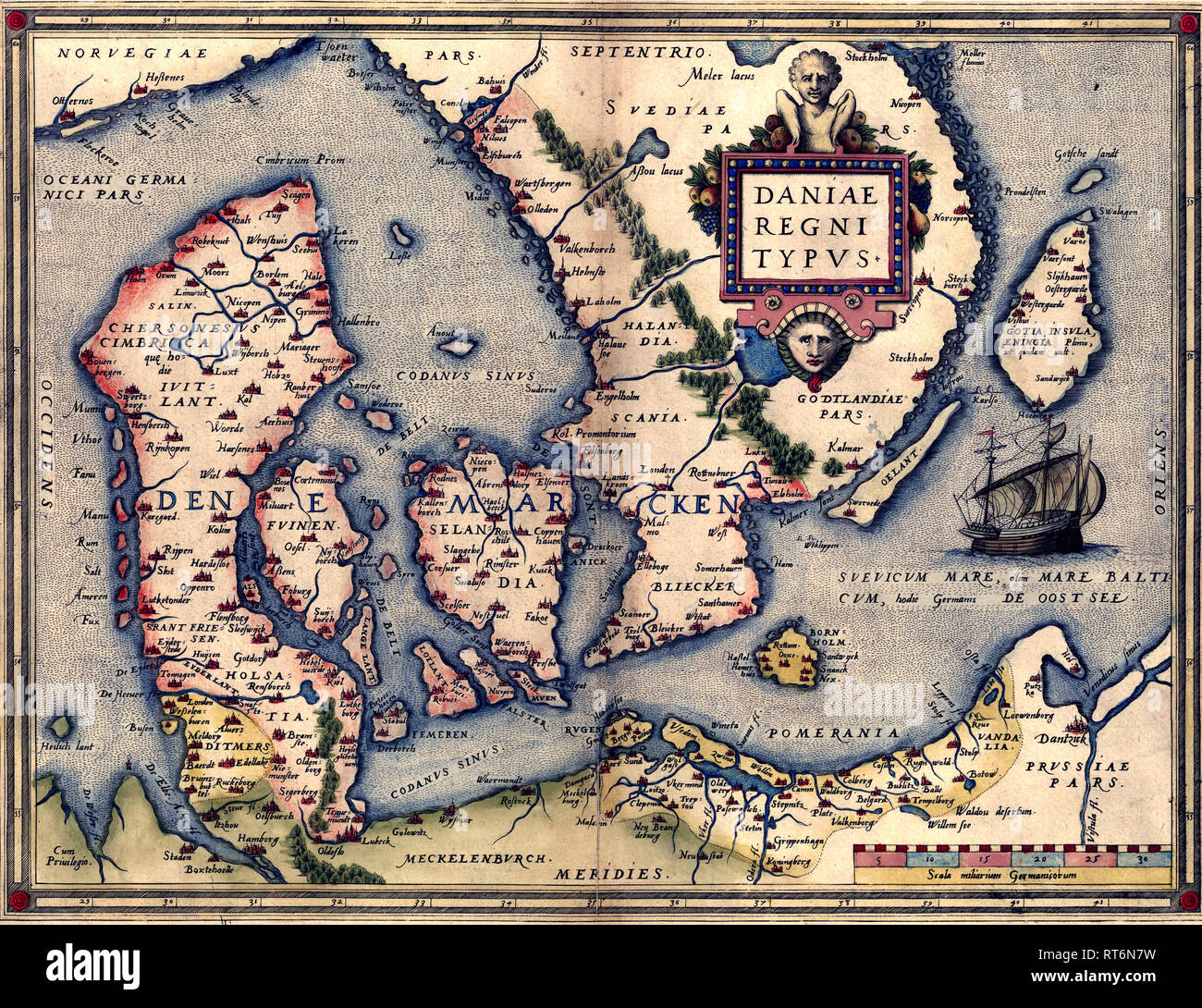 1570s maps hi-res stock photography and images - Alamy