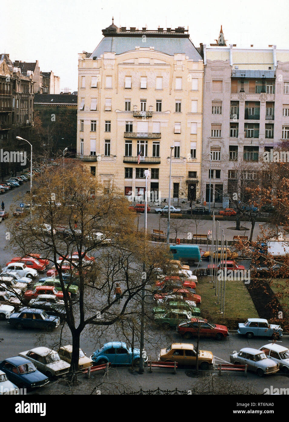 Budapest - Chancery Office Building - 1986 Stock Photo - Alamy