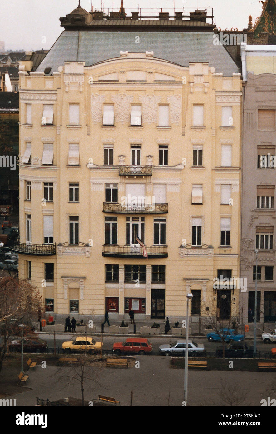Budapest - Chancery Office Building - 1986 Stock Photo - Alamy