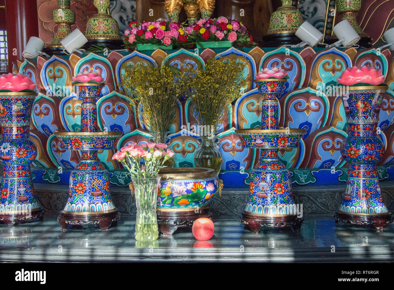 Asia, China, Beijing, Tianning Temple Stock Photo - Alamy
