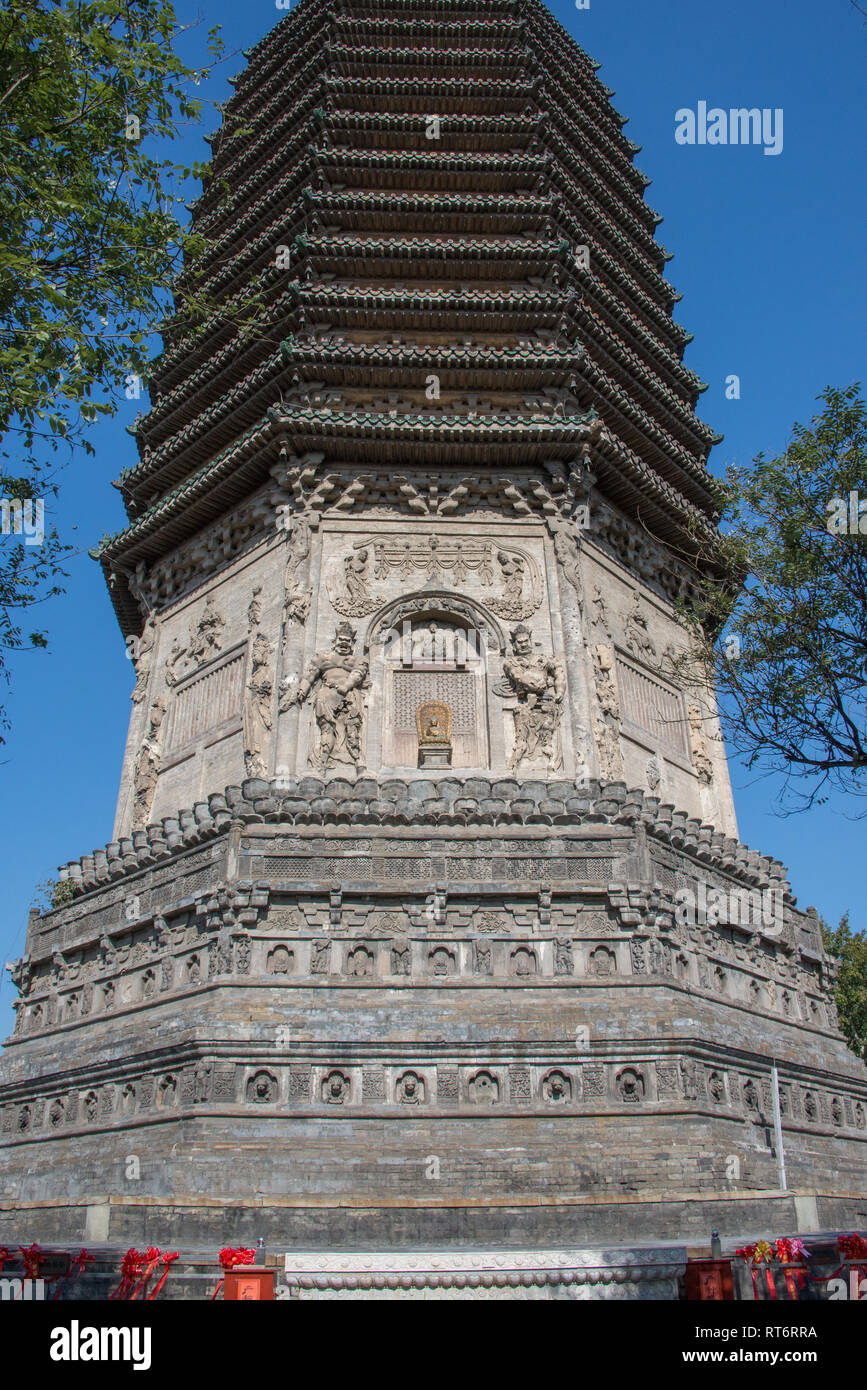 Asia, China, Beijing, Tianning Temple Stock Photo - Alamy