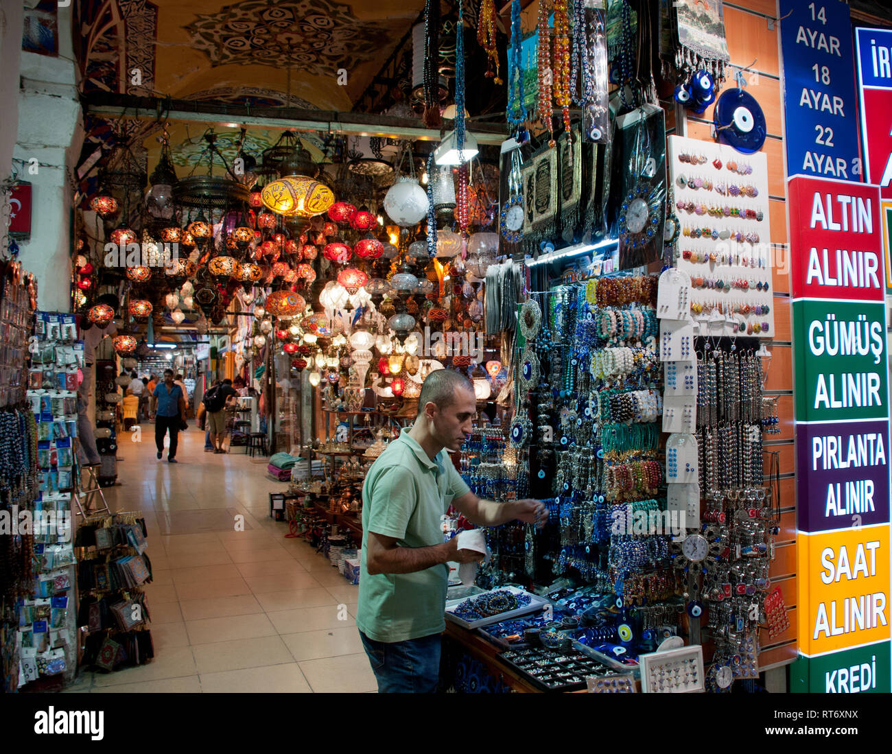 Europe, Turkey, Istanbul, Grand Bazaar Stock Photo - Alamy