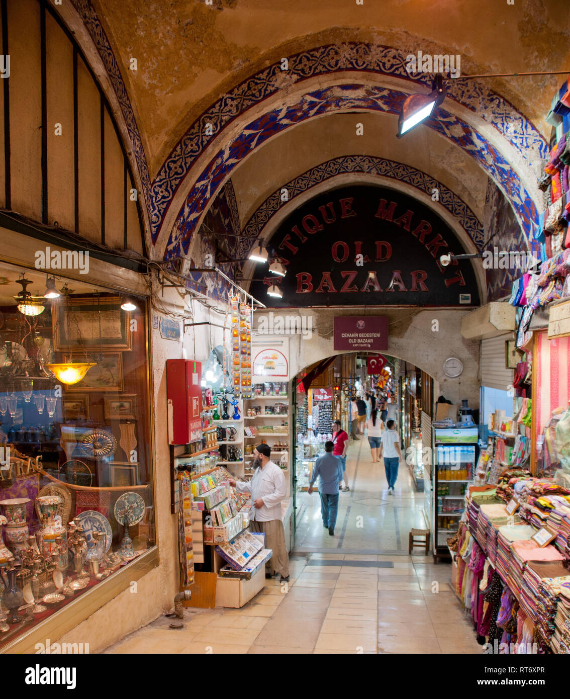 Europe, Turkey, Istanbul, Grand Bazaar Stock Photo - Alamy