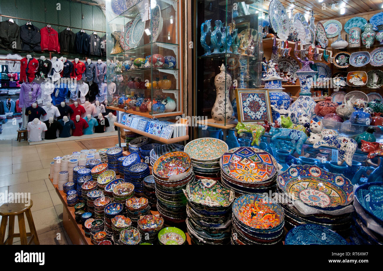 Europe, Turkey, Istanbul, Grand Bazaar Stock Photo - Alamy