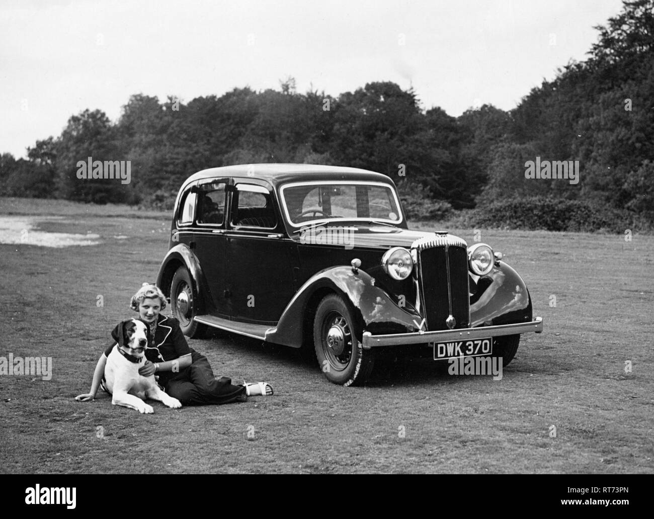 Daimler DB18 1938 reg, DWK370 Stock Photo - Alamy