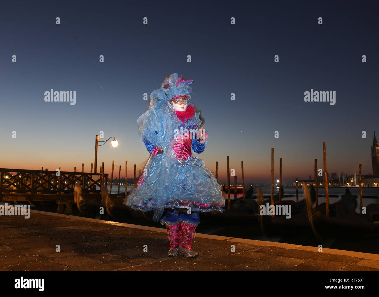 Venice, Italy. 28th Feb 2019. Beautiful morning in Venice during ...