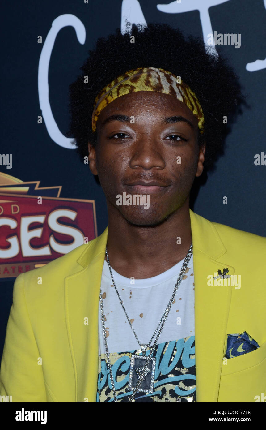 HOLLYWOOD, CALIFORNIA - FEBRUARY 27: Jaheem Toombs at the Los Angeles ...