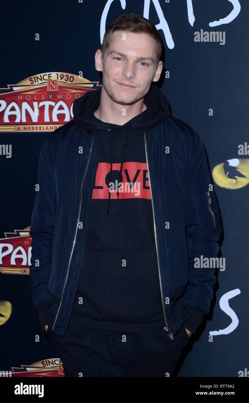 Los Angeles, CA, USA. 27th Feb, 2019. Brandon Hudson at arrivals for ...