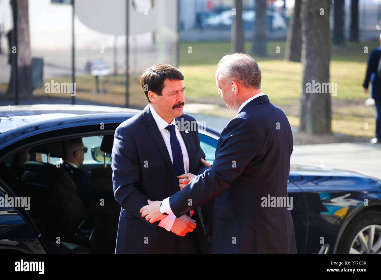 Kosice, Slovakia, February 28, 2019 Bucharest Nine Summit, Credit ...