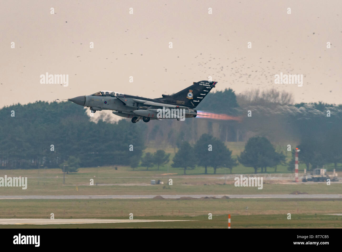 Raf centenary flypast hi-res stock photography and images - Alamy