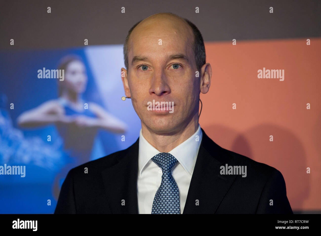 Duesseldorf, Deutschland. 25th Feb, 2019. Dr. Thomas TOEPFER ...