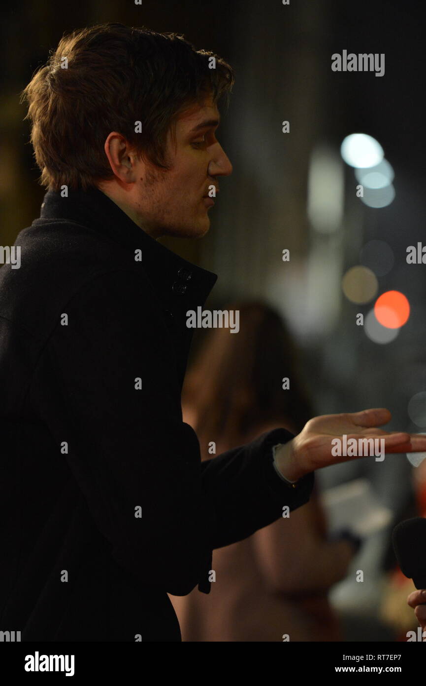 Glasgow, Scotland, UK. 28th Feb, 2019. Film Director - Bo Burnham at ...