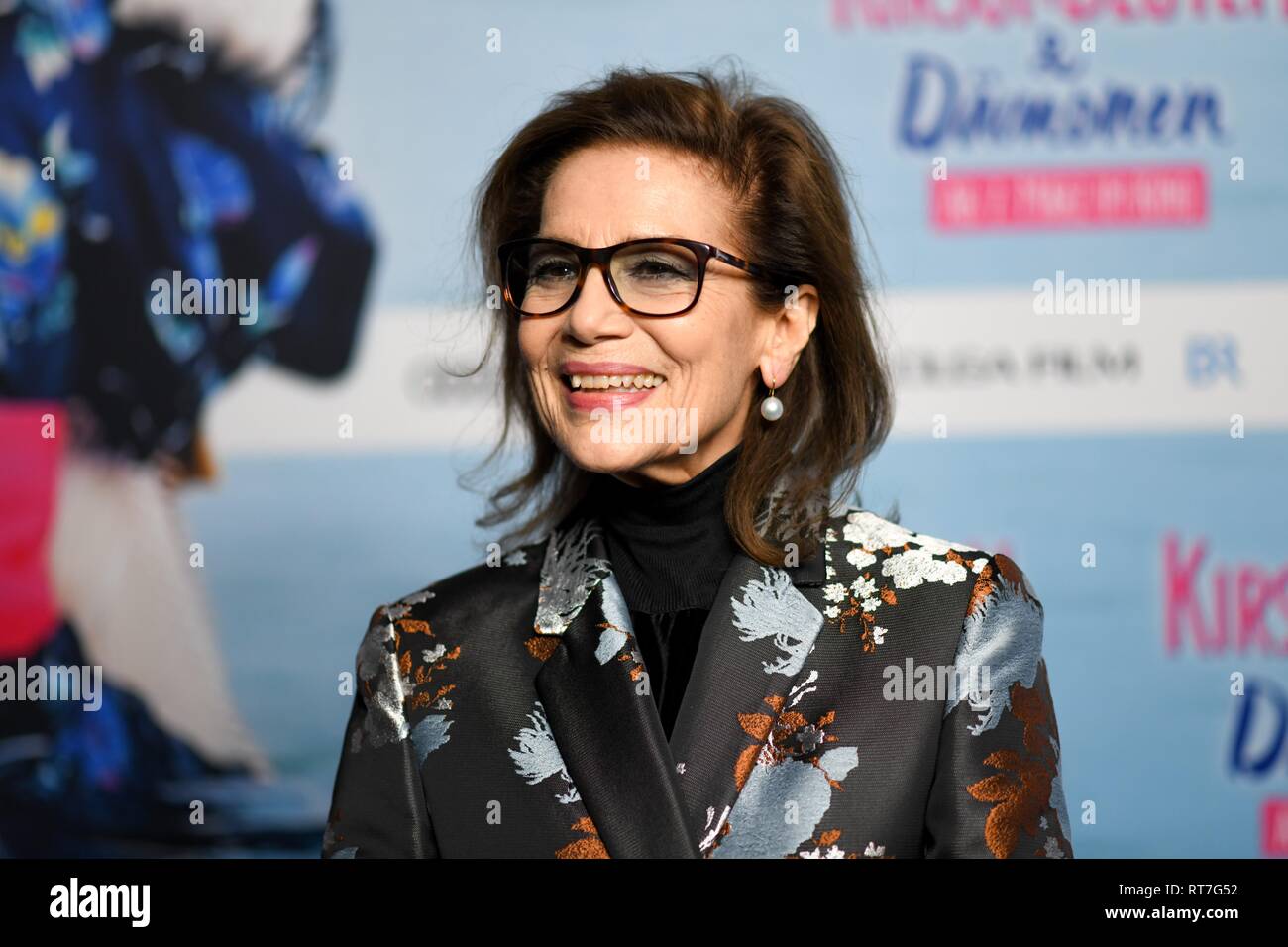 28 February 2019, Bavaria, München: Hannelore Elsner, actress, comes to ...