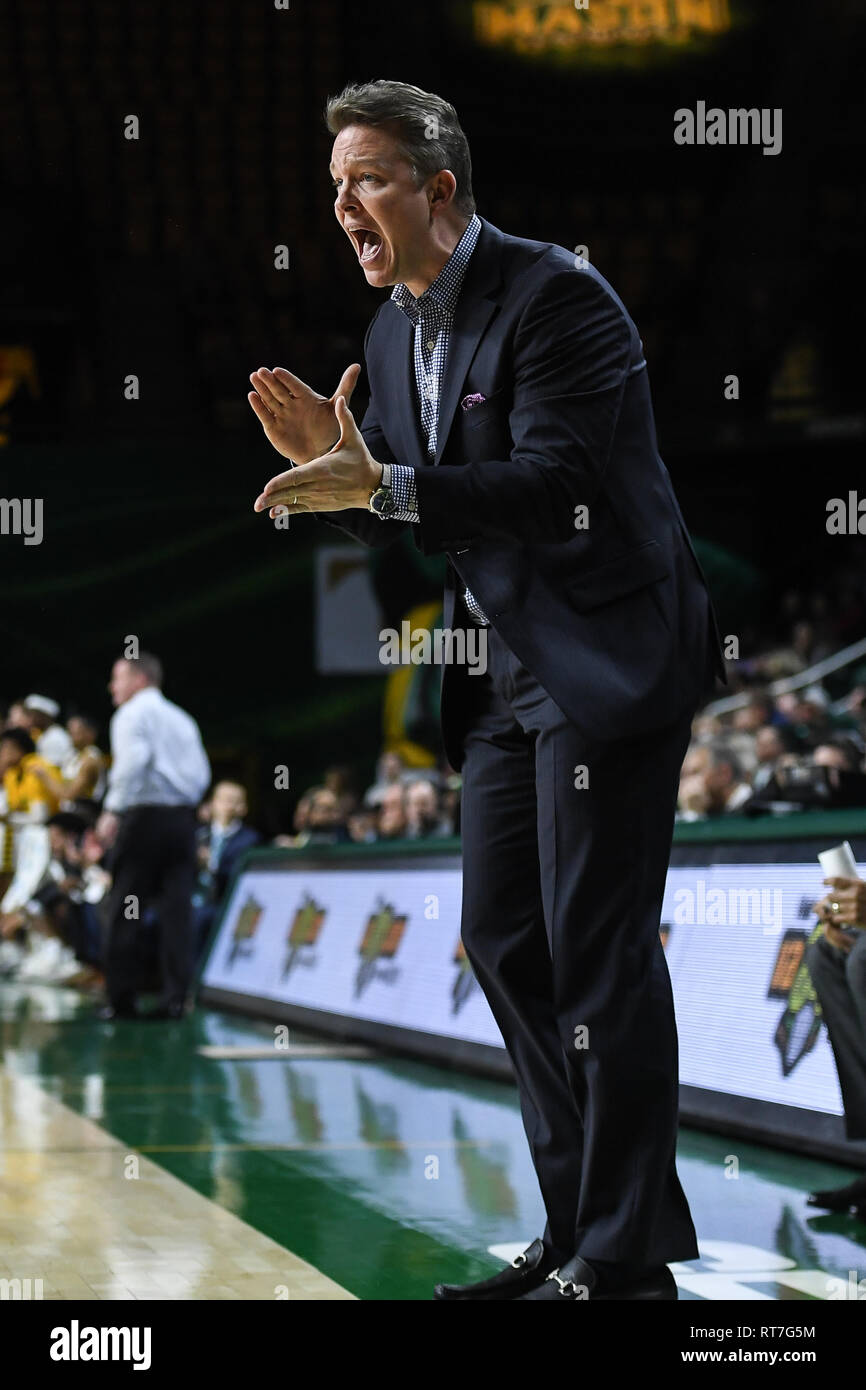 Fairfax, Virginia, USA. 27th Feb, 2019. Richmond Spiders Head Coach ...