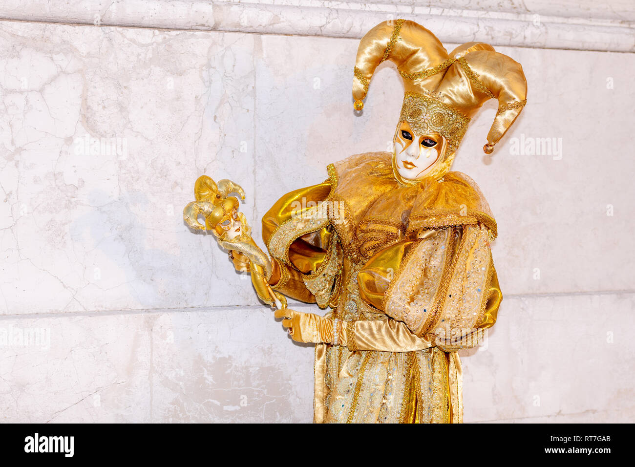 Court jester venice carnival hi-res stock photography and images - Alamy