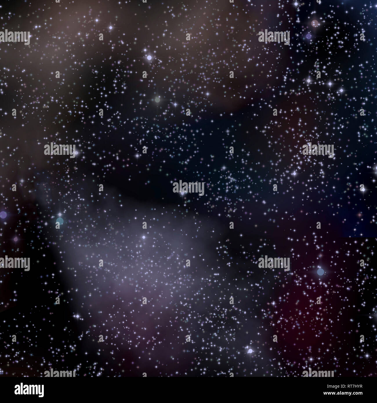 Starry Sky. Deep Space Stock Photo - Alamy