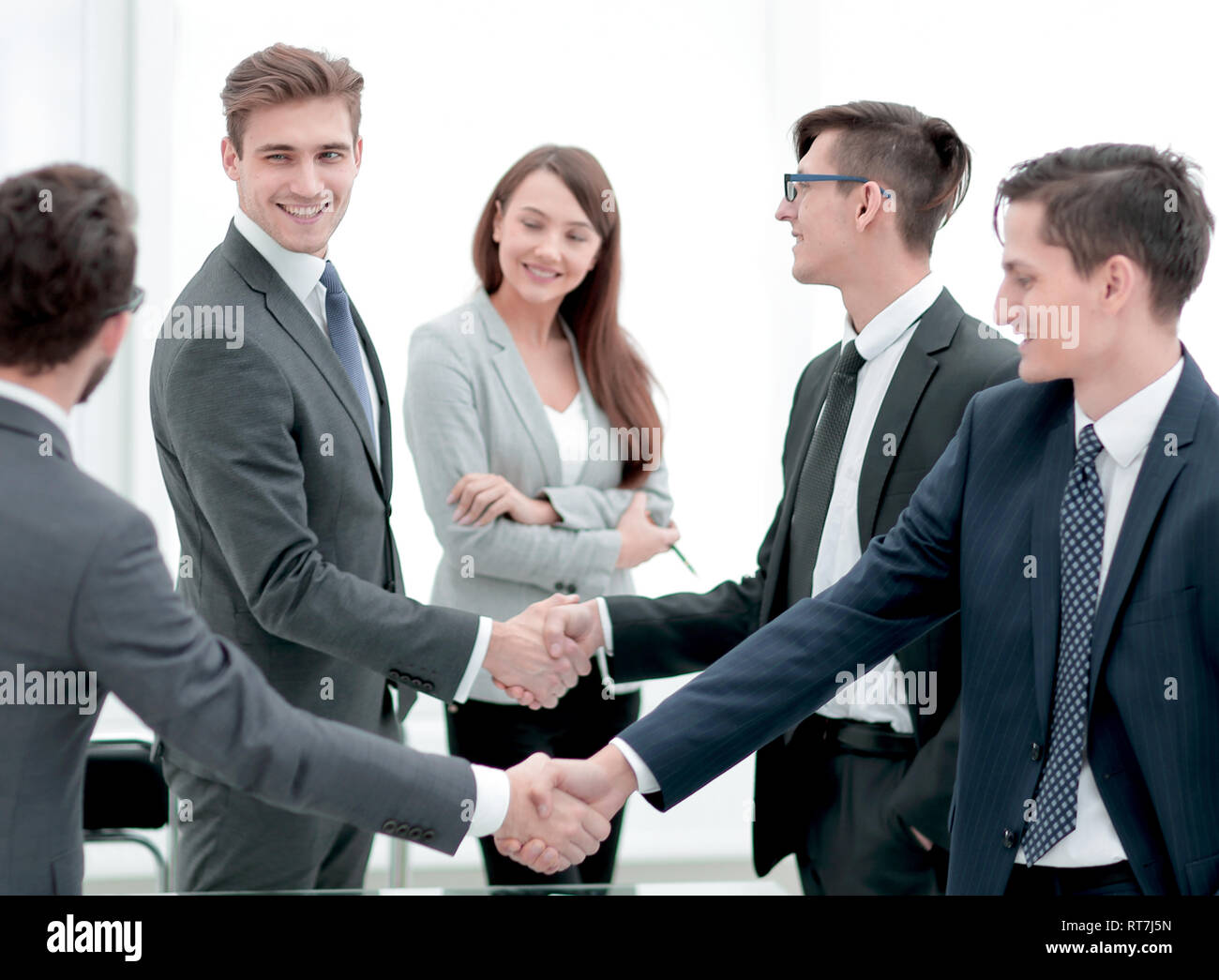 Friendly competitors hi-res stock photography and images - Alamy