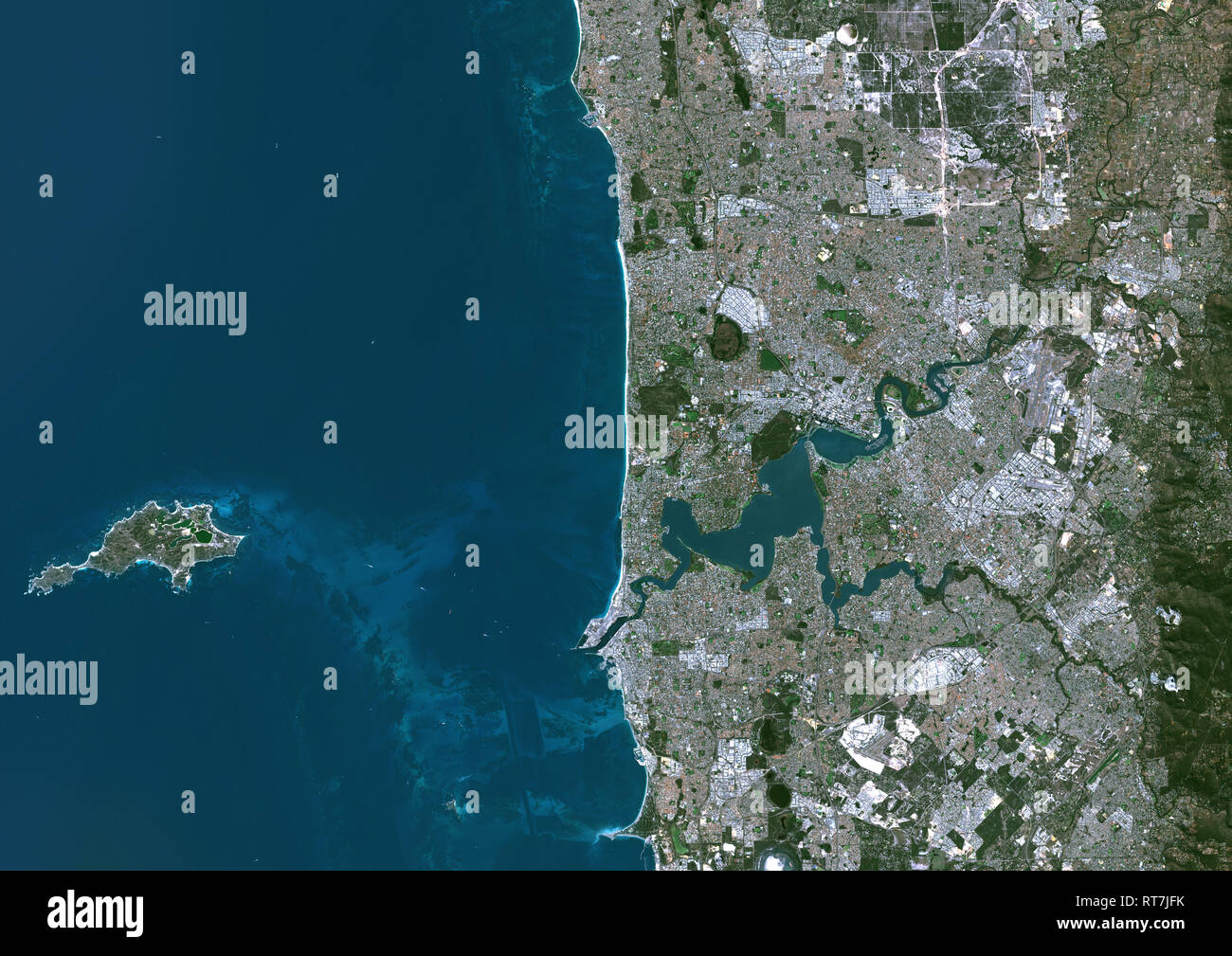 Perth aerial hi-res stock photography and images - Alamy