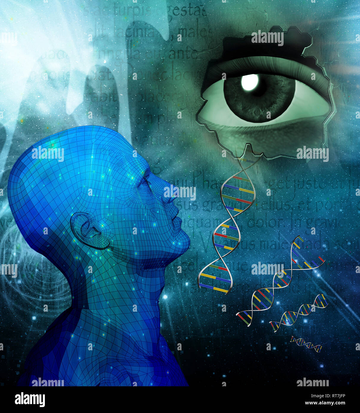 Chemical structure dna strands hi-res stock photography and images - Alamy