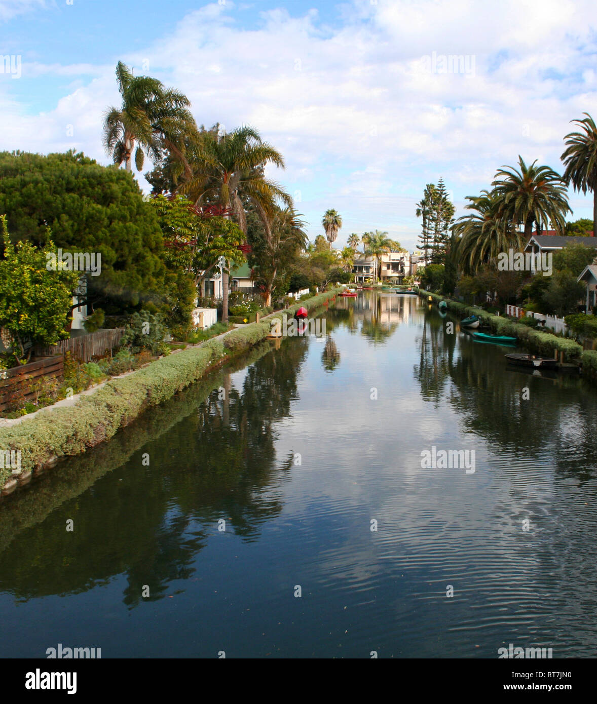 Venice beach california canal hi-res stock photography and images - Alamy