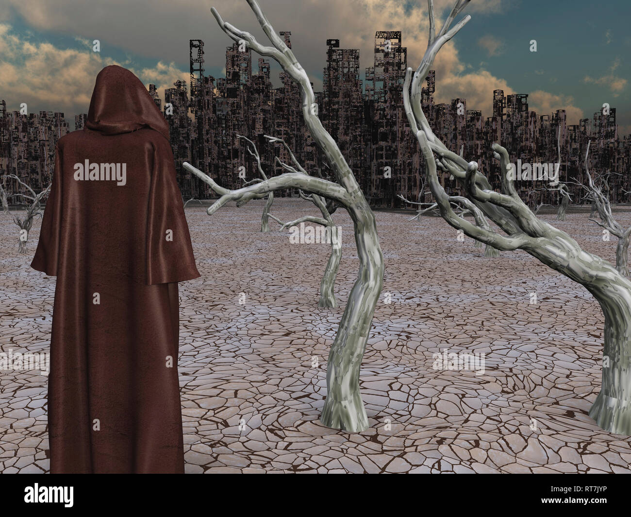 Robed figure hi-res stock photography and images - Alamy